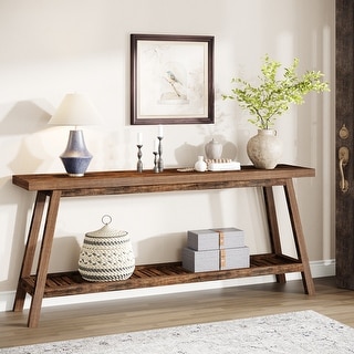 Farmhouse 70.9 Inches Console Entryway Table - Bed Bath & Beyond - 38050113