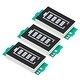 3Pcs DC 8.4V Lithium Battery Level Indicator 4 Sections Module Blue ...