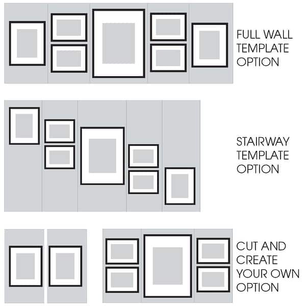 gray photo frames