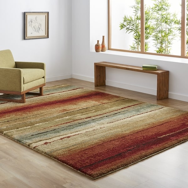 Orian Rugs Carolina Wild Dusk to Dawn Stain Resistant Area Rug - Bed ...