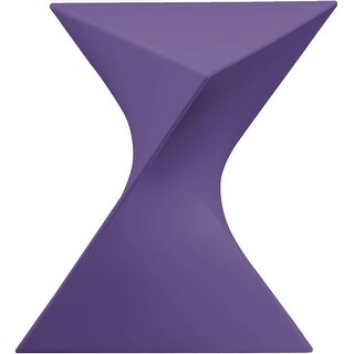 Stylish Purple Accent Side Table for Bedroom & Living Room - Bed Bath ...