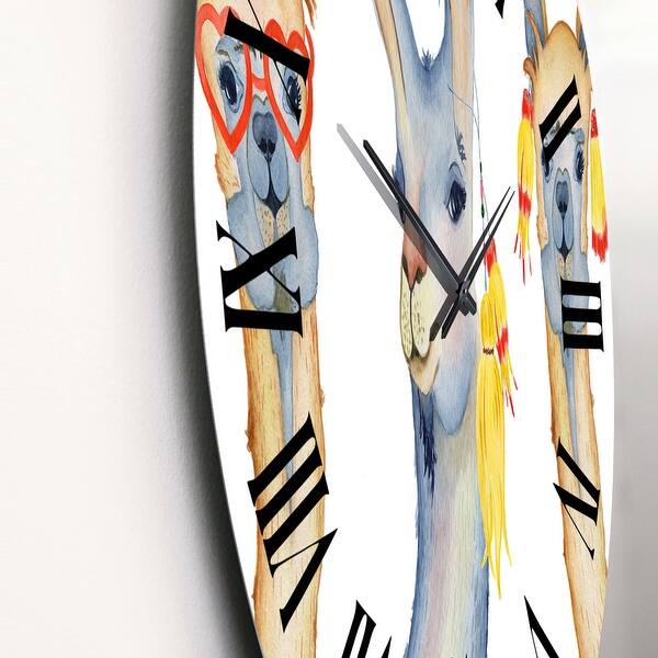 llama wall clock