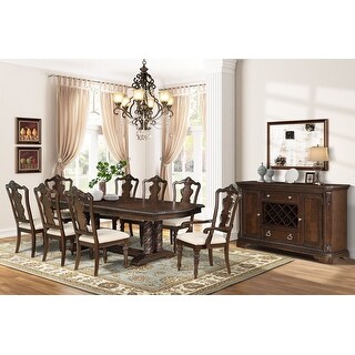 Coventry Traditional Trestle Dining Table - Brown - Bed Bath & Beyond ...