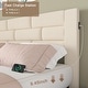 VECELO Upholstered Storage Bed Frame with 2 Side USB Ports and 4 Big ...
