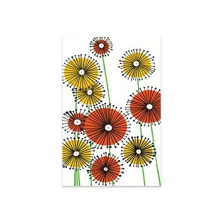 Flower Wheels I Print On Acrylic Glass by Regina Moore - Bed Bath ...