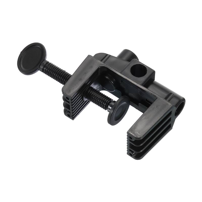 0.51" Hole Dia. Plastic Universal C-Clamp Table Lamp Mic Arm Desk Clamp ...