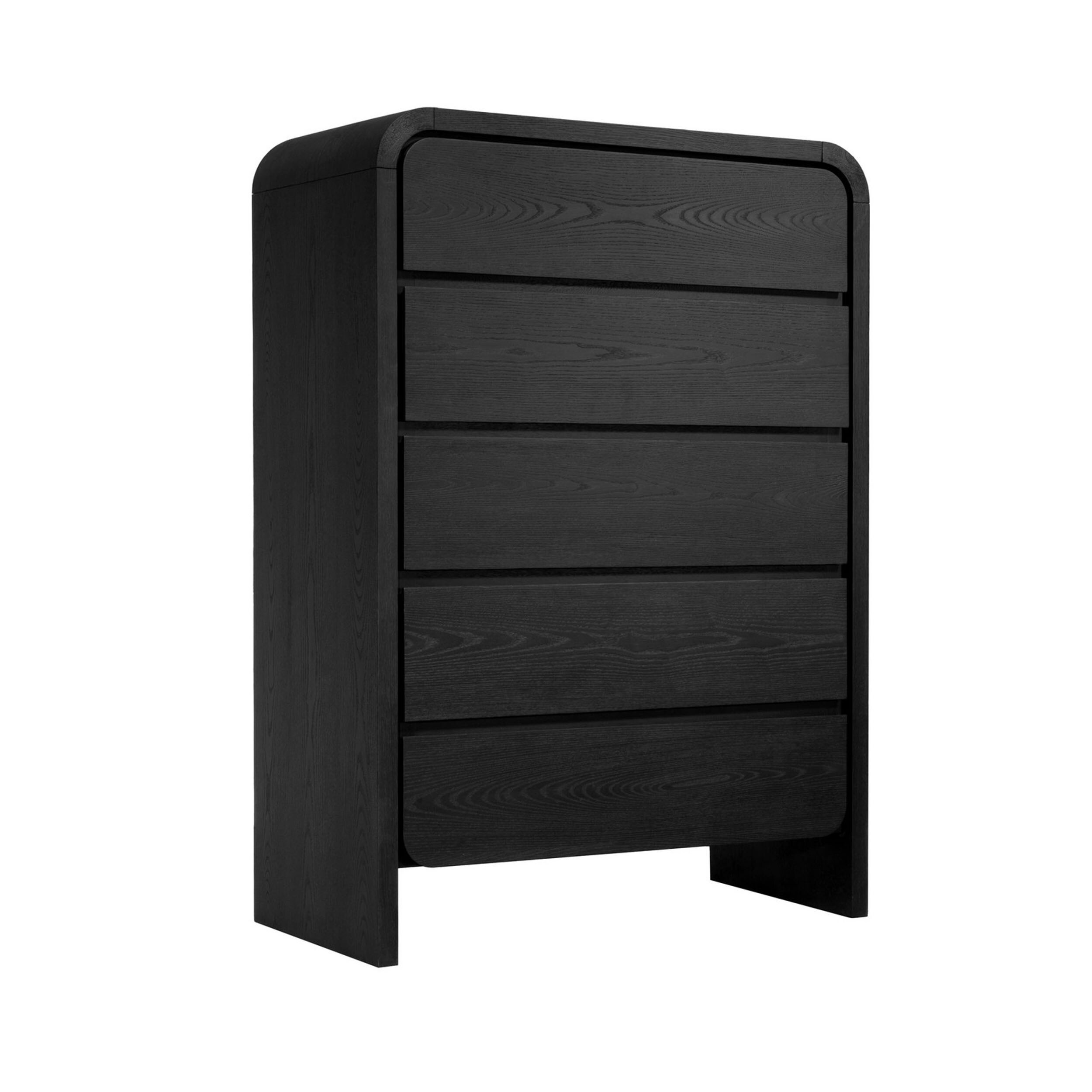 Black modern tall dresser store