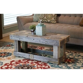 Natural Coffee Table No Shelf - Bed Bath & Beyond - 38289067
