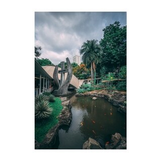 Makati Manila Philippines Fish Pond Greenbelt 02 Art Print/Poster - Bed ...