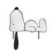Peanuts Snoopy Pumpkin Press-In 8 Inch Icon - Bed Bath & Beyond - 39011596