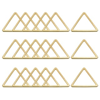 Triangle Earring Beading Hoop, Triangle Frame Charm Geometric Linking ...