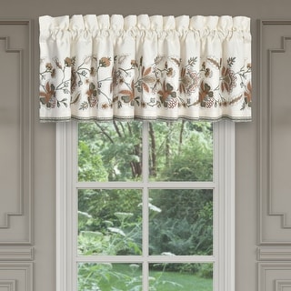 J. Queen New York Athena Window Straight Valance - Bed Bath & Beyond ...