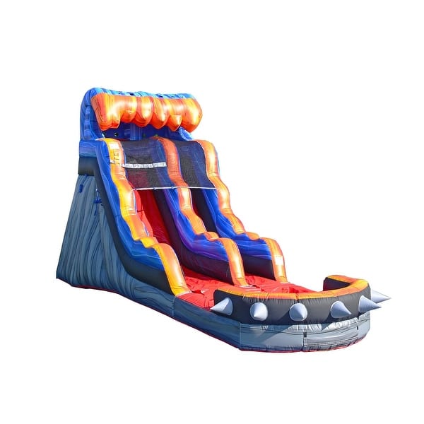 JumpOrange 15' Rocker Commercial Grade Inflatable Water Slide with ...