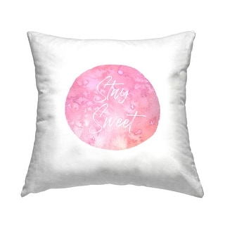 Stupell Pastel Stay Sweet Phrase Design by Christine Zalewski - Bed ...