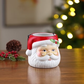 5" Nostalgic Ceramic Container - Santa Claus - Bed Bath & Beyond - 39046945