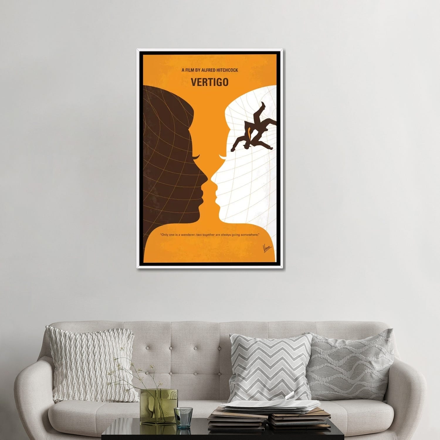 Vertigo Movie Poster Minimal