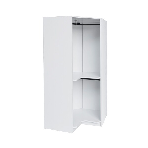 Double corner wardrobe store