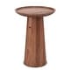WYNDENHALL Kimball SOLID WOOD 13 inch Wide Round Contemporary Wooden ...