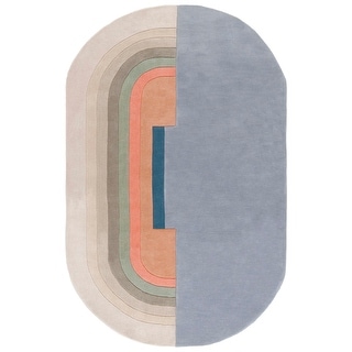 SAFAVIEH Handmade Rodeo Drive Syria Mid-Century Modern Wool Rug - Bed ...