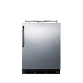 Summit SBC58BLBICADANK 24" Wide 5.5 Cu. Ft. Built-In / Free Standing ...