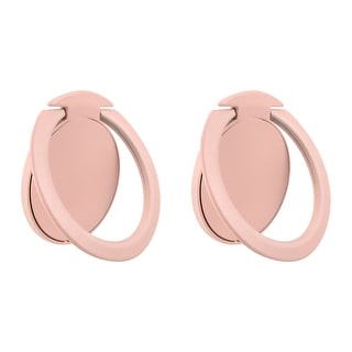 Phone Ring Holders, Ultra-Thin Cellphone Magnetic Stand Pink 2Pcs - Bed ...