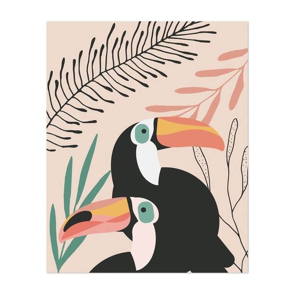Tucan Tropical Illustrations Animals Beach Bird Boho Art Print/Poster ...