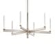 Kichler Lighting Sycara 36.25 in. 6-Light Integrated LED Chandelier ...
