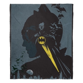 DC Comics Batman Silk Touch Throw Blanket The Bat And The Cat - Bed ...