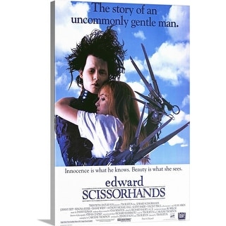 "Edward Scissorhands (1990)" Canvas Wall Art - Bed Bath & Beyond - 24135674