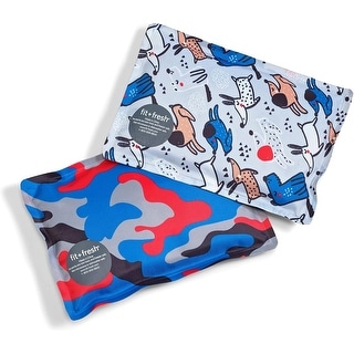 Cool Coolers 10300KWB2980 Soft Ice 2 pack - Happy Dogs Camo - Bed Bath ...