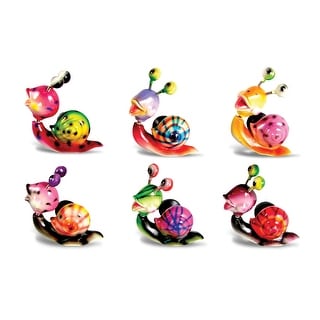 CoTa Global Snail Refrigerator Bobble Magnets Set of 6 - Multicolor ...