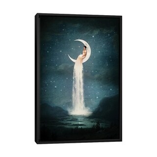 iCanvas "Moonriver Lady" by Paula Belle Flores Framed Canvas Print ...