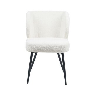 Eleonora Modern Boucle Dining Chair (Set of 2) - Bed Bath & Beyond ...