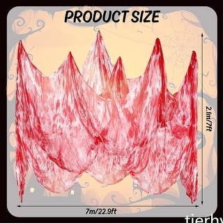 Halloween Red Bloody Creepy Cloth - Bed Bath & Beyond - 41656162
