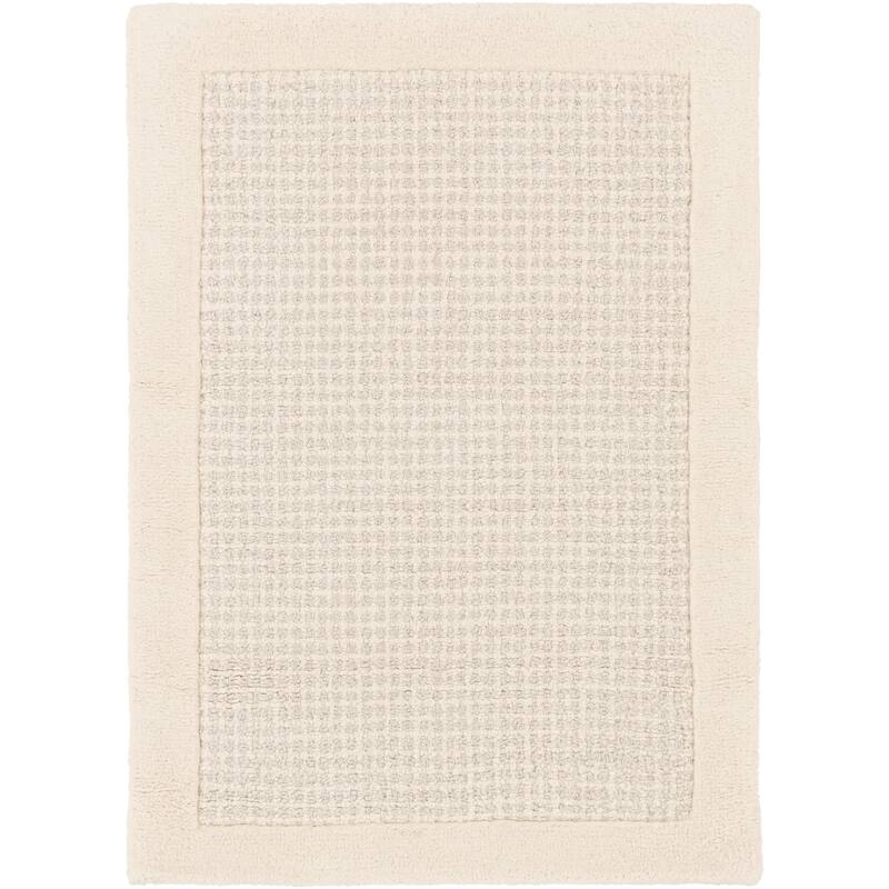 Bismarck Handmade Bordered Wool Area Rug - Overstock - 29845096