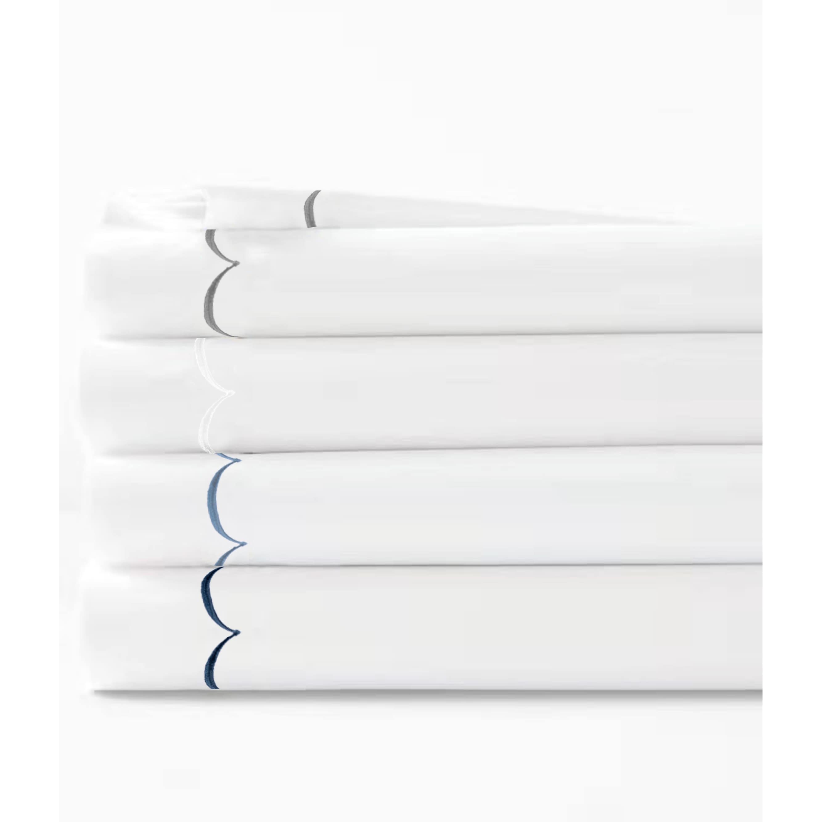 All Season, Sateen Embroidered Bed Sheet Sets - Bed Bath & Beyond