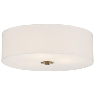 Access Lighting 64063LEDDLP/WH Mid Town 3 Light 18" Wide LED Flush ...