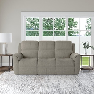 Fog Power Reclining Sofa with Power Headrests & Lumbar by Flexsteel - 86" x 44" x 41" - Bed Bath ...