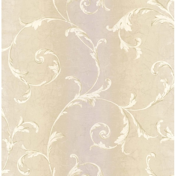 acanthus scroll wallpaper