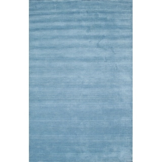 Ahgly Company Machine Washable Contemporary Denim Blue Area Rugs - Bed ...
