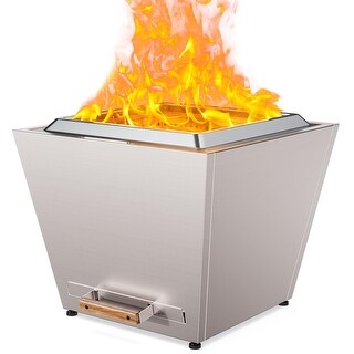 Portable Smokeless Fire Pit for Outdoor Adventures, Enhancing Comfort ...