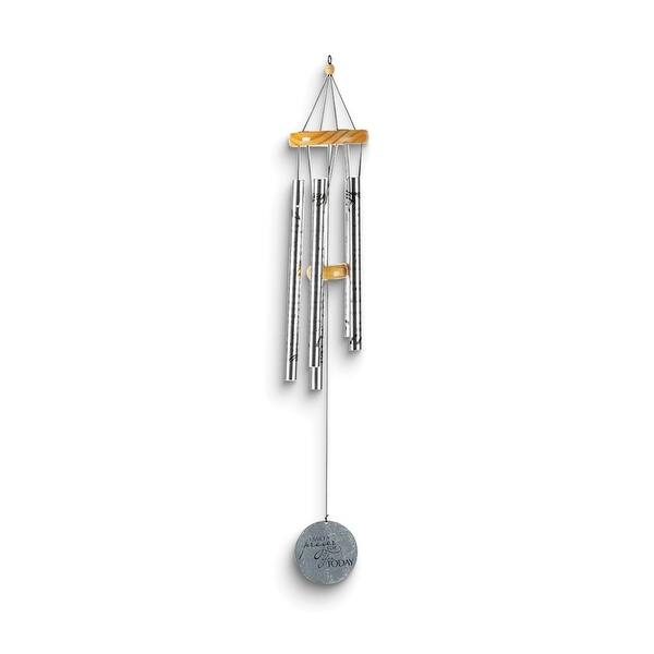 Curata I Said a Prayer For You Poetry Aluminum Wind Chime - Bed Bath ...