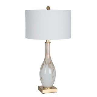 SAFAVIEH Lighting 32" Alder LED Table Lamp (Set of 2) - 17"x17"x32 ...