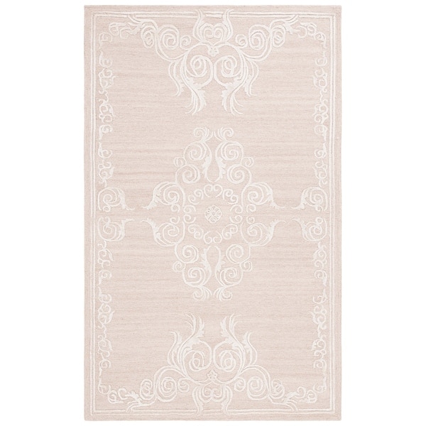 SAFAVIEH Handmade Glamour Mirja French Country Scroll Wool Rug - On ...