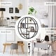 Wall Mounted Circular Shelf Round Wall Hanging 4Tier Shelves - Bed Bath ...