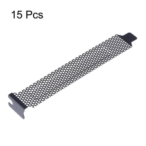 PCI Slot Covers with Screws for PC Case Airflow and Dustproof 15pcs ...