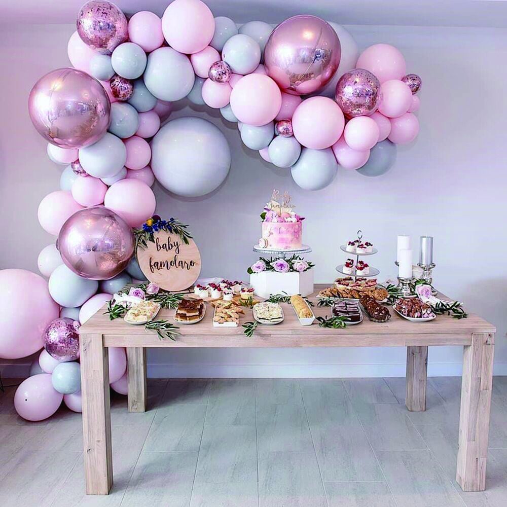 balloon arch table decorations