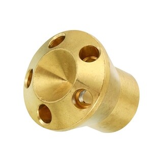 Brass Liquid Distributor, 5/8 x 1/4 Inch 5 Hole Copper Joints Liquid ...