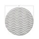 Biloban Muslin Foam Play Mats, Wave Quilted - Round 47'' x 47'' - Grey ...