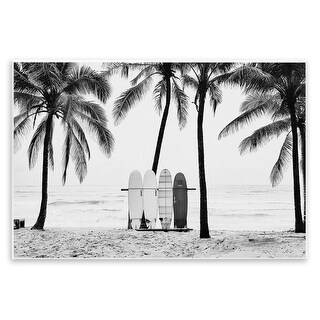 Stupell Centered Surf Boards View Wall Plaque Art Design By Sisi and ...